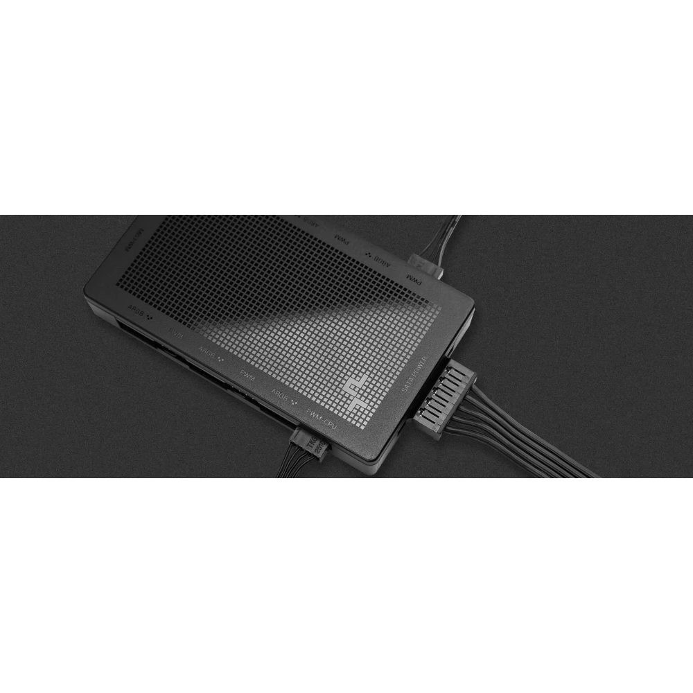 DEEPCOOL SC790 2 az 1-ben PWM și RGB controller splitter hub - iPon.ro