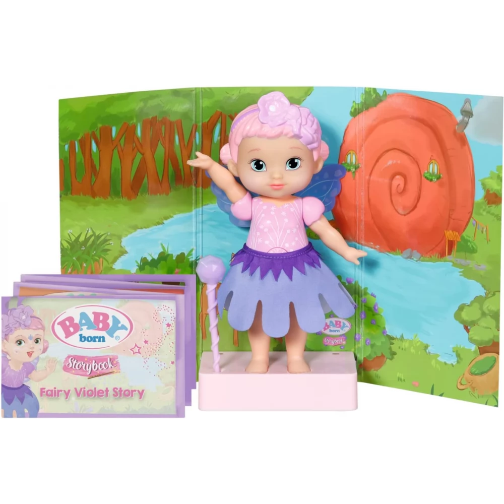 ZAPF CREATION Baby born Storybook Fairy Violet angel baba - iPoncomp.com