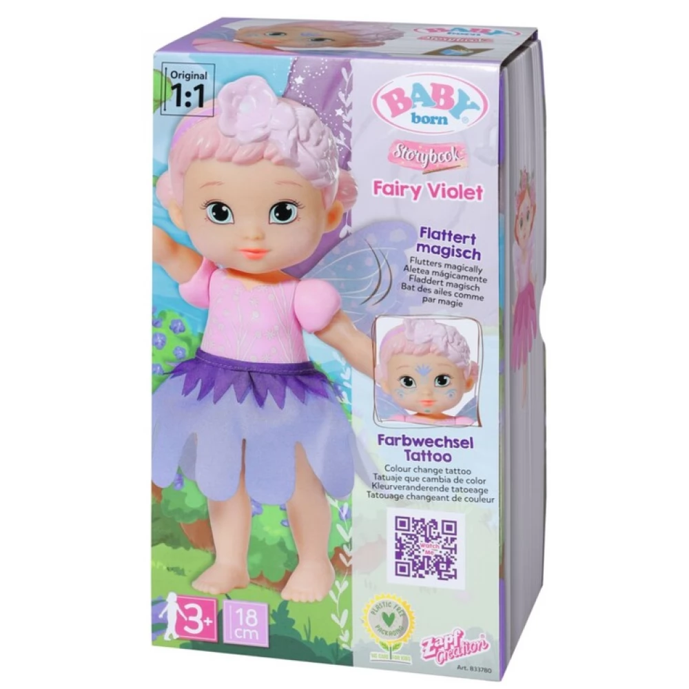 ZAPF CREATION Baby born Storybook Fairy Violet angel baba - iPoncomp.com