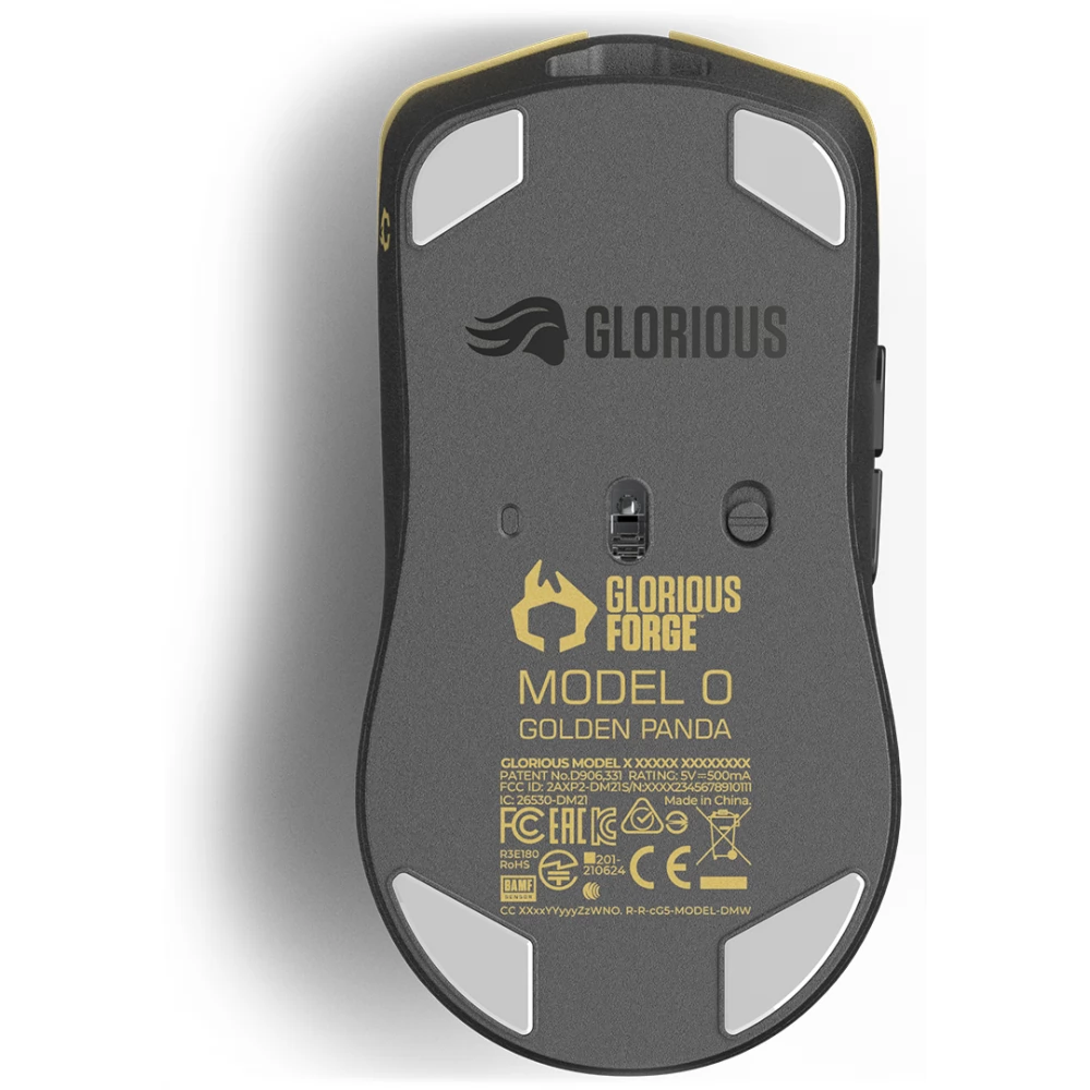 GLORIOUS Model O Pro Forge Wireless Golden Panda - iPoncomp.com