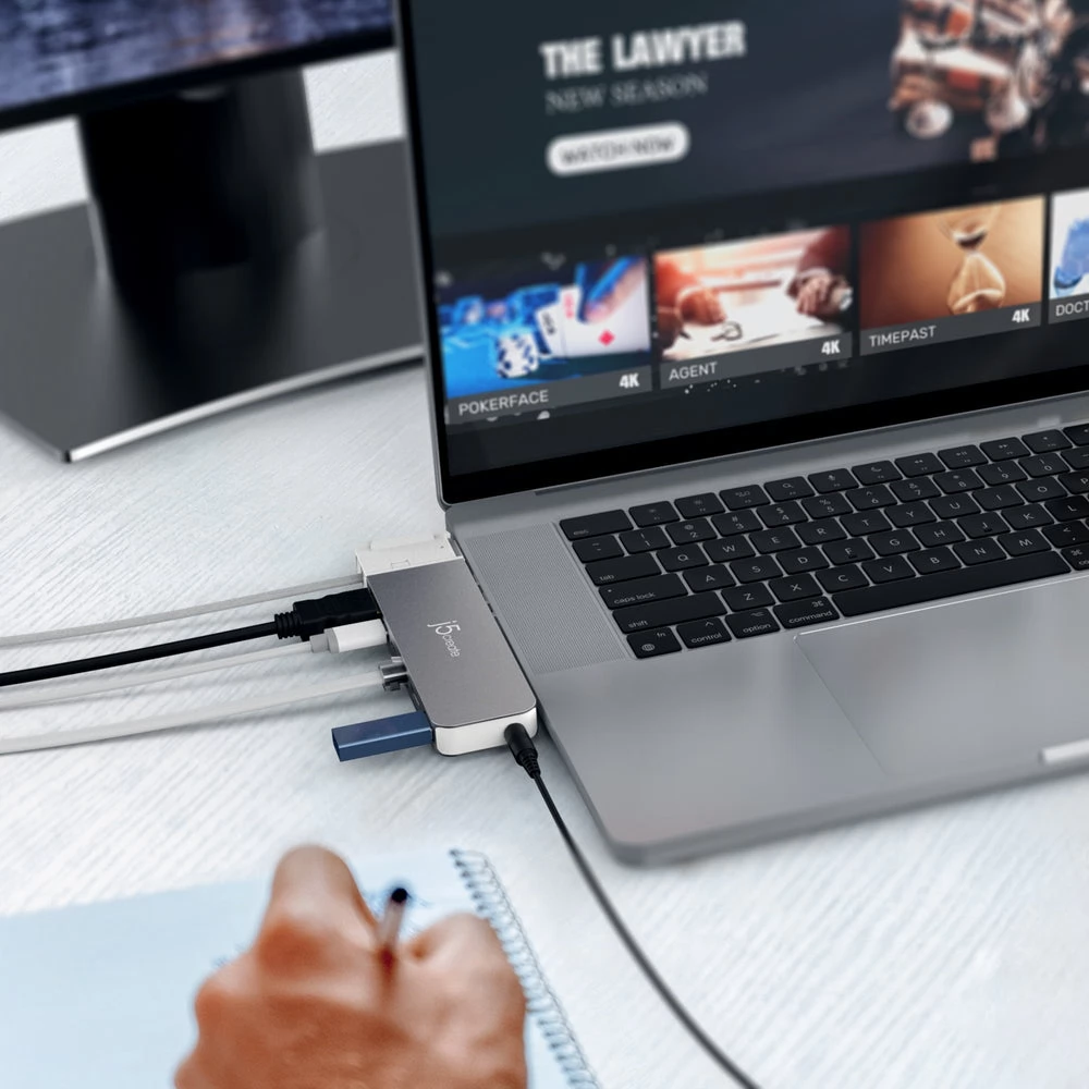 J5CREATE JCD395 4K60 Pro USB4 Hub with MagSafe Kit - iPon.hu