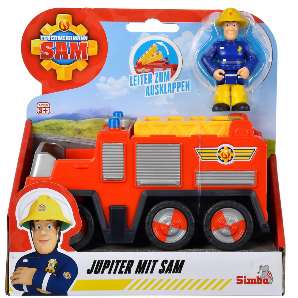 SIMBA Sam a fireman Jupiter fire engine set - iPoncomp.com