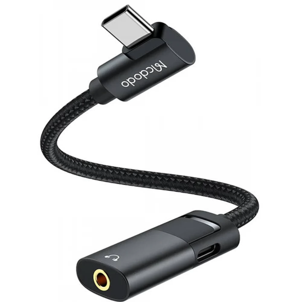 MCDODO CA-1880 USB-C - Aux Mini Jack 3.5mm + USB-C adapter - iPon.hu