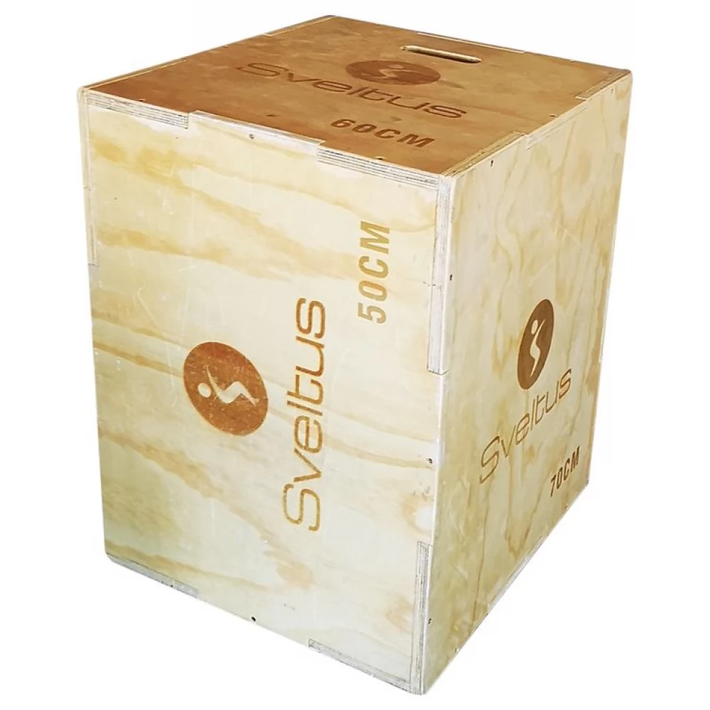 SVELTUS Plyo box fa 70x60x50 cm - iPon.hu