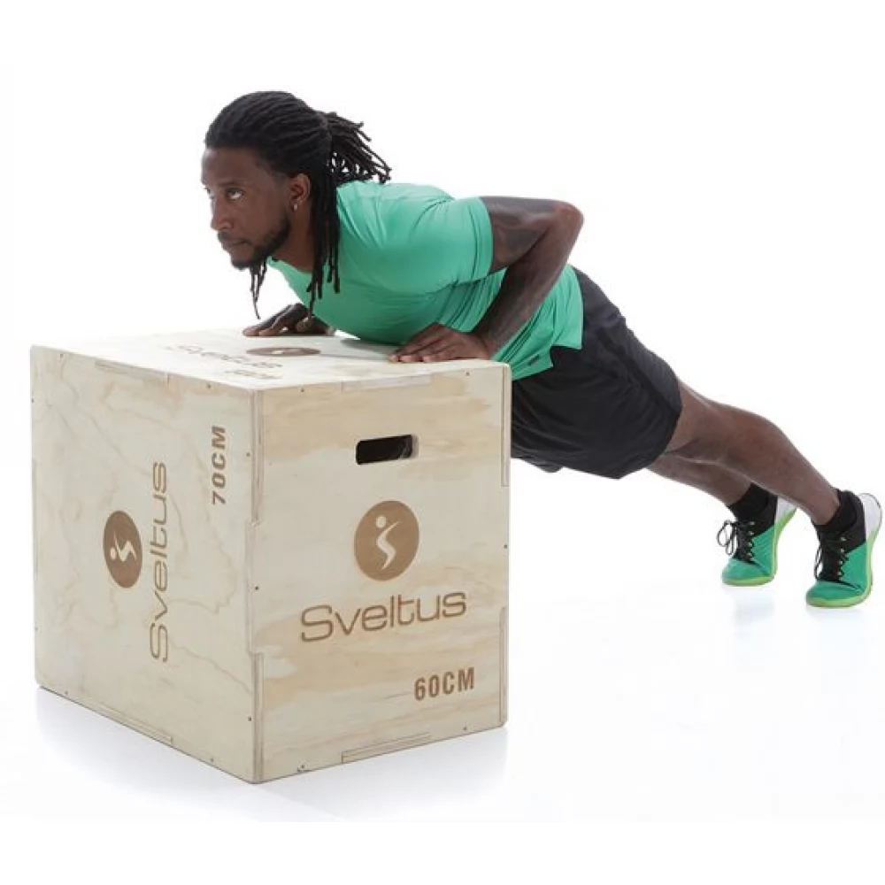 SVELTUS Plyo box fa 70x60x50 cm - iPon.hu