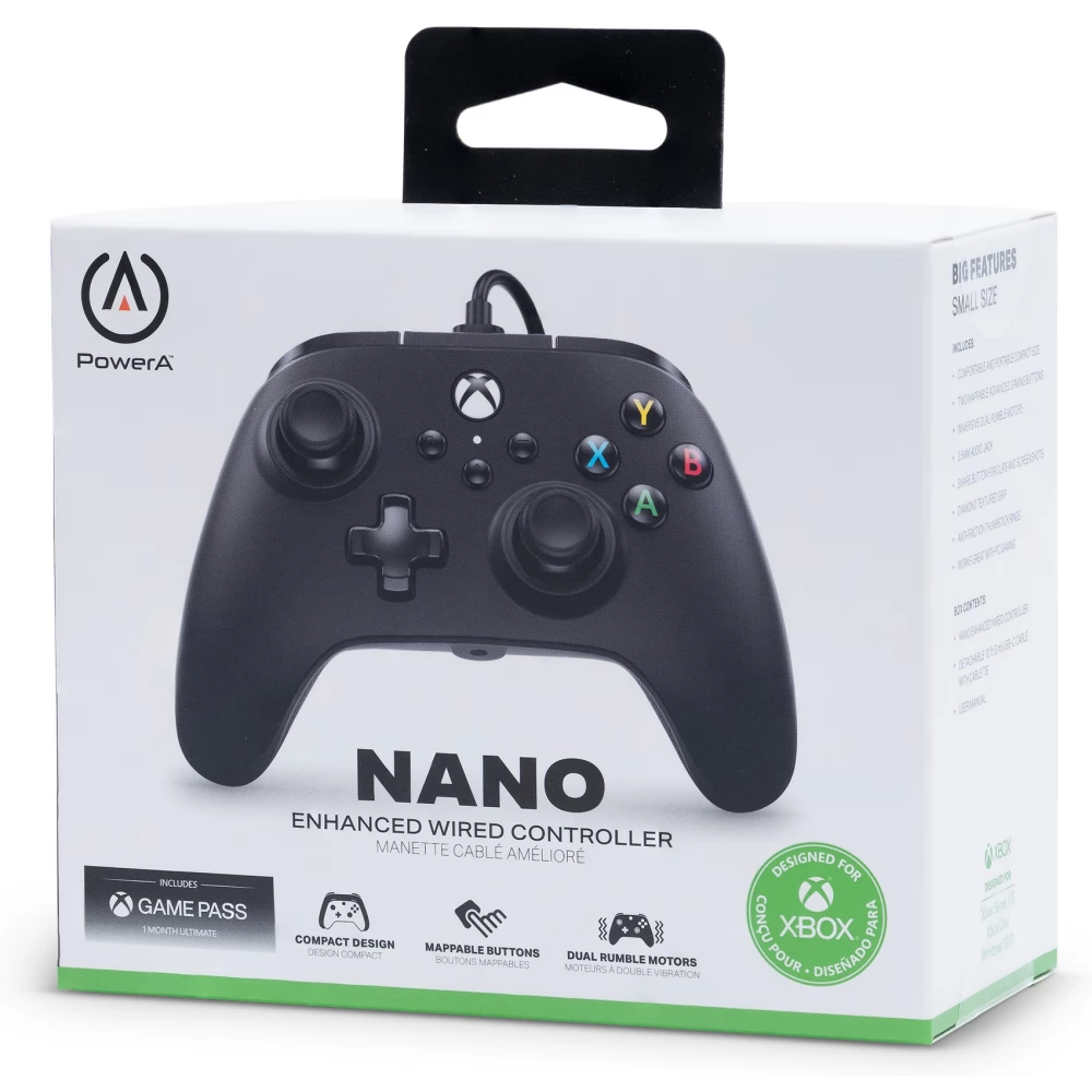 POWERA Nano Enhanced Xbox Series controller black - iPoncomp.com