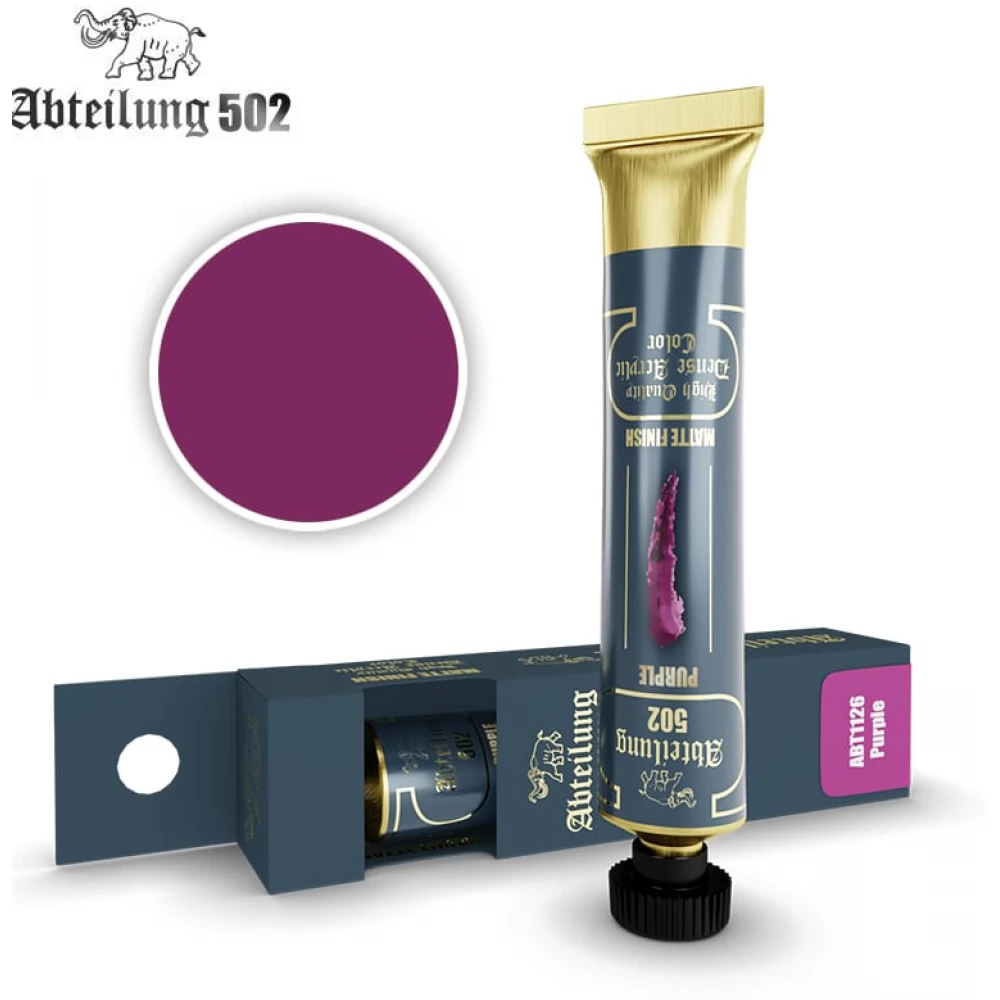Abteilung 502 Purple lila acrylic paint 20ml - iPoncomp.com
