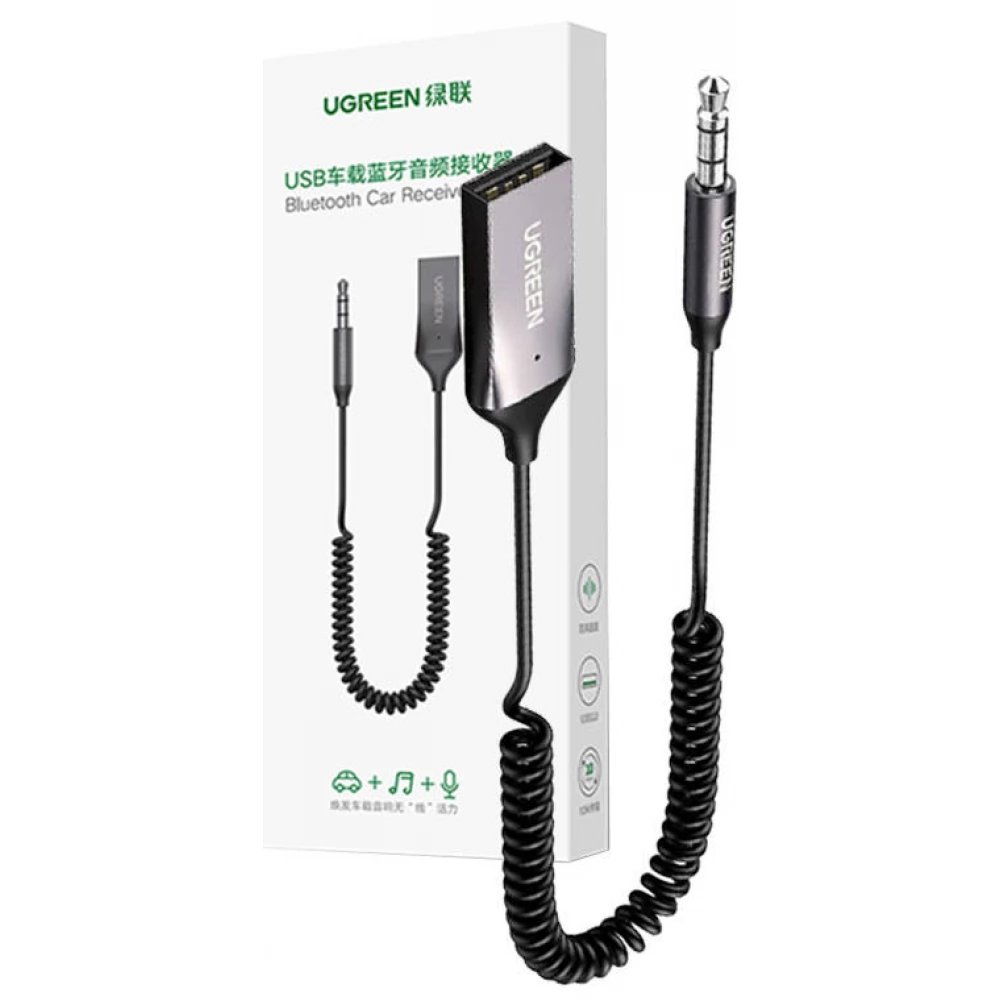UGREEN CM309 Bluetooth 5.0 USB audio adapter v2 black - iPoncomp.com