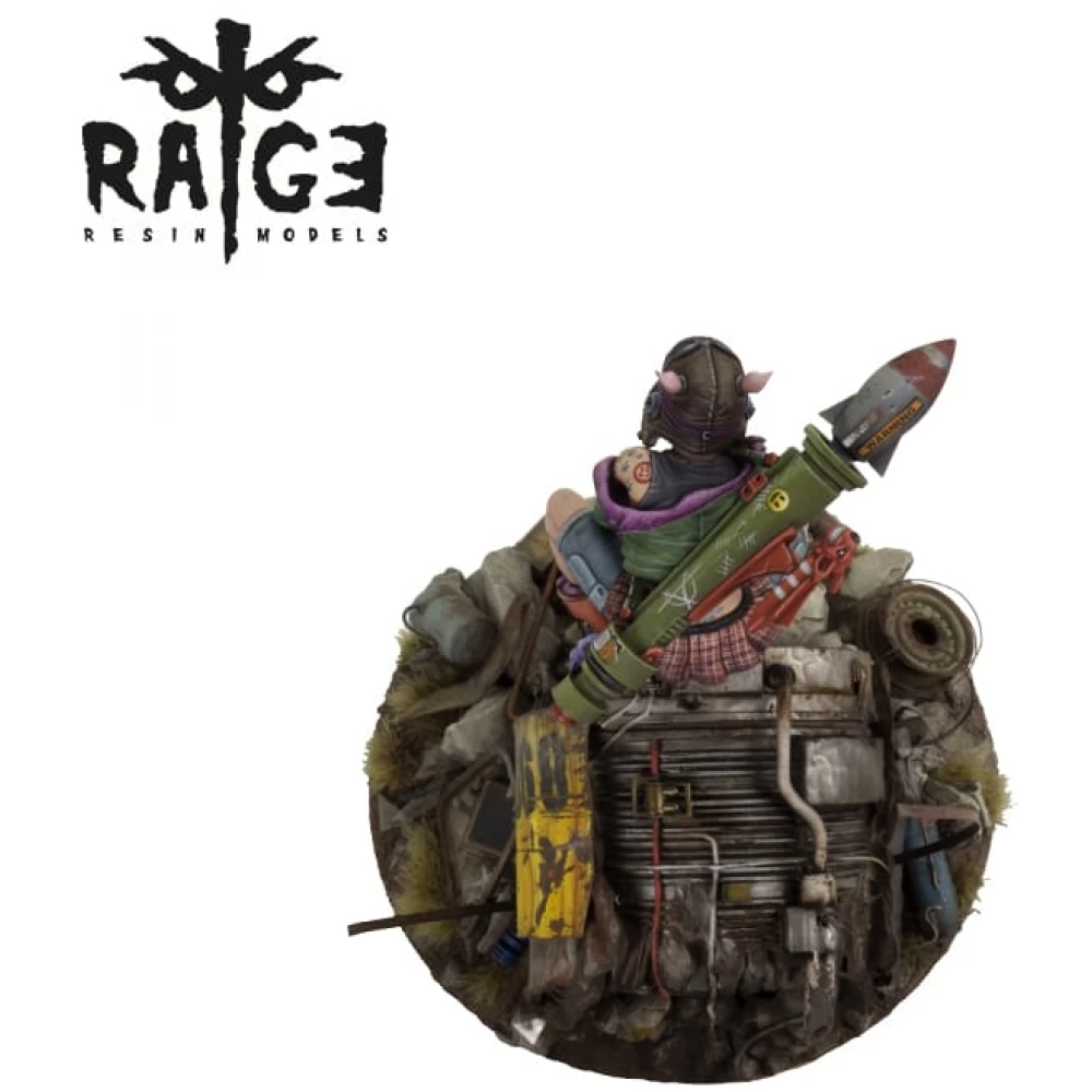 AK INTERACTIVE Rage Resin Models Crash Landing figura - iPon - hardver ...