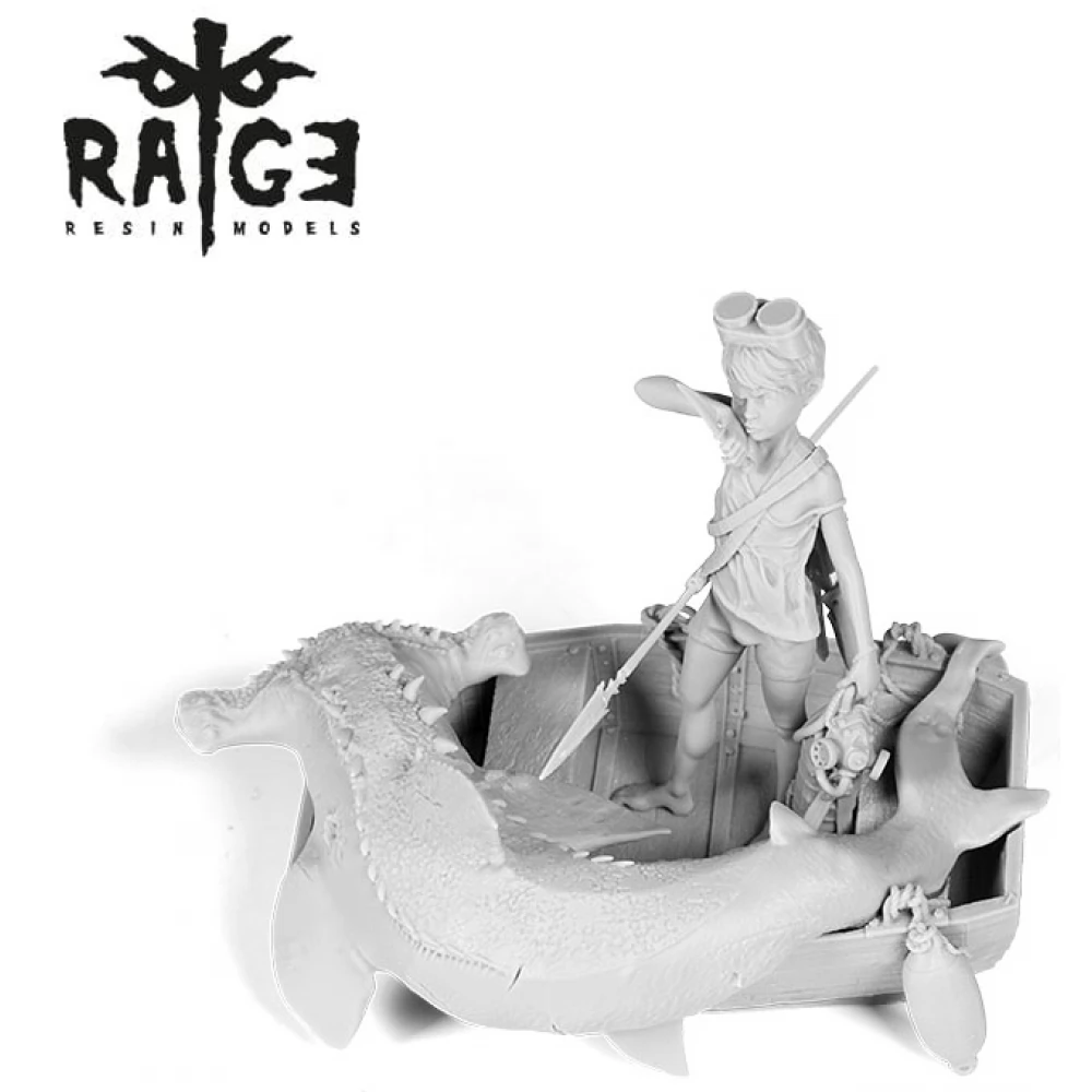 AK INTERACTIVE Rage Resin Models Shark Hunter figura - iPoncomp.com