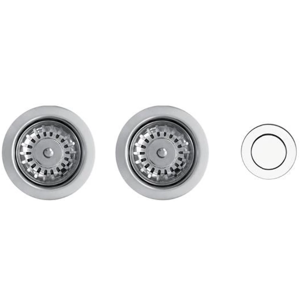 ELLECI Pneumatic automata dugókiemelő kétmedencés mosogatóhoz ...