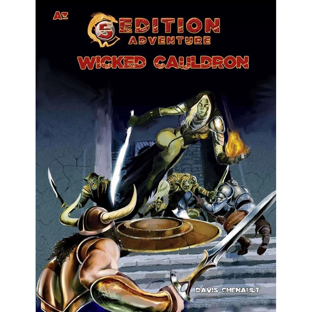 TROLL LORD GAMES A3 Wicked Cauldron kalandjáték book - iPoncomp.com