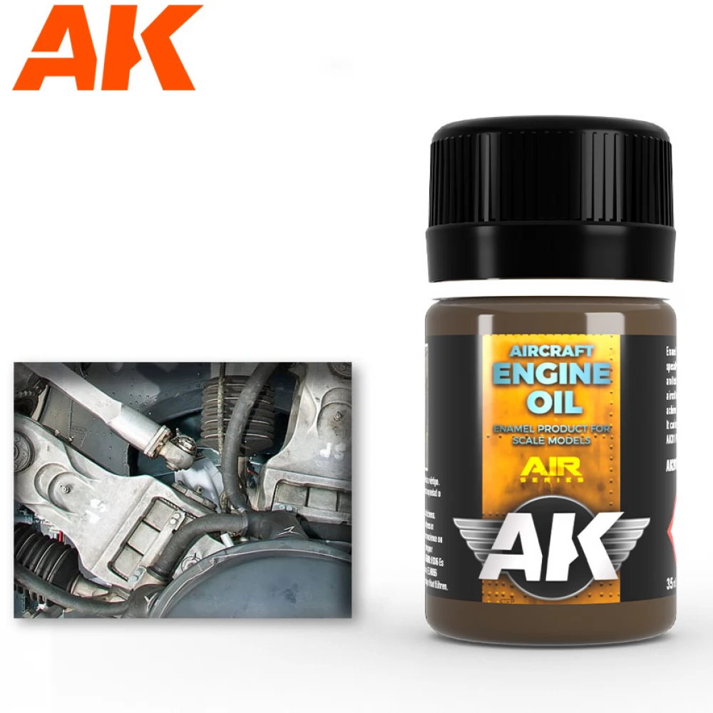 AK INTERACTIVE AIR Aircraft Engine Oil enamel hajtómű oil enamel effekt ...