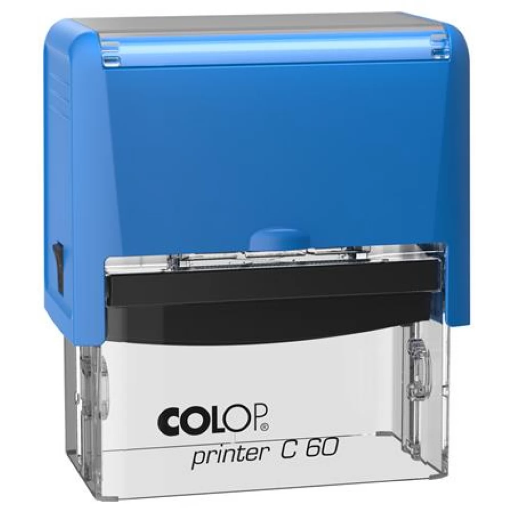 COLOP Bélyegző Printer C 60 blue-transparent - iPoncomp.com