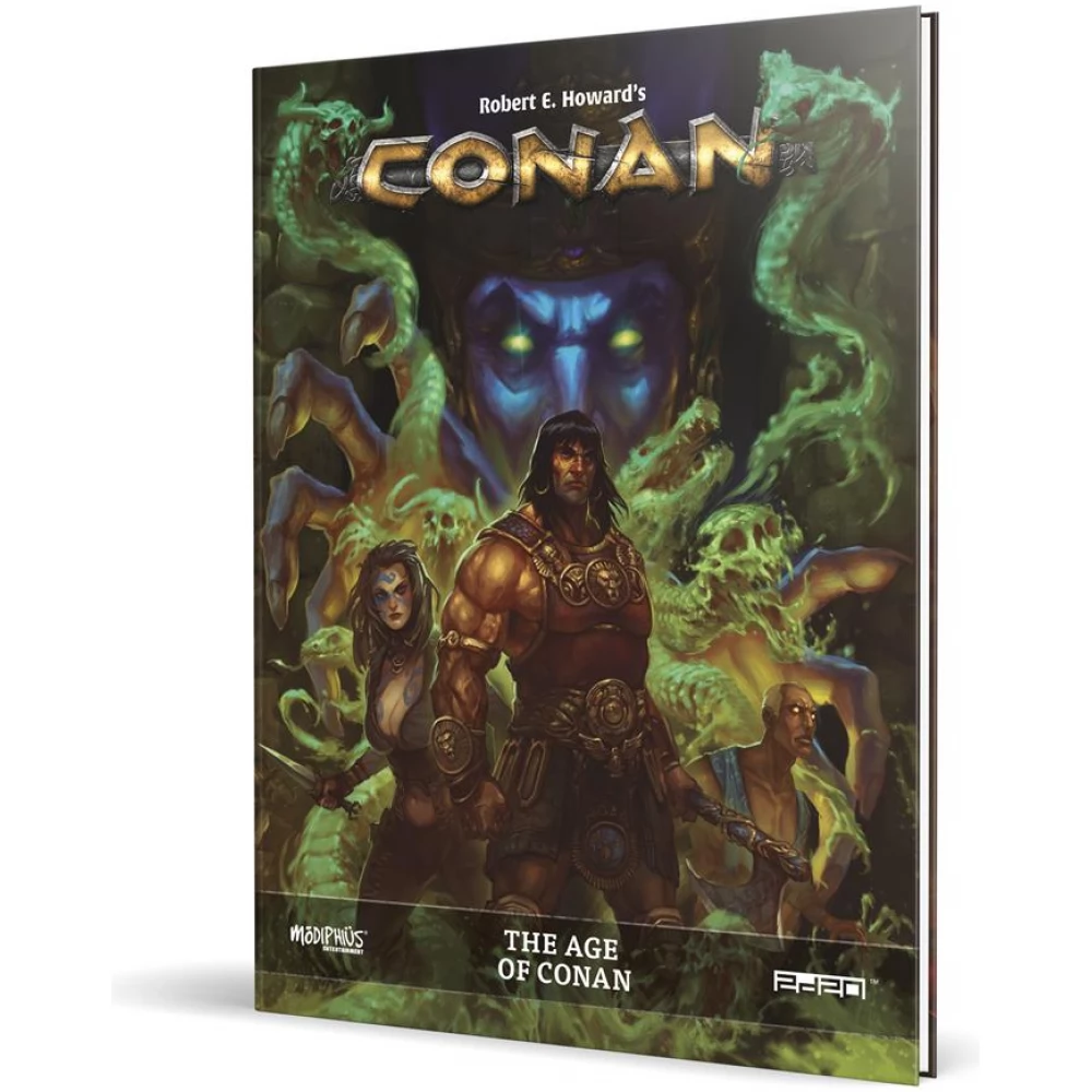 MODIPHIUS ENTERTAINMENT Conan: The Age of Conan Sourcebook kalandjták ...