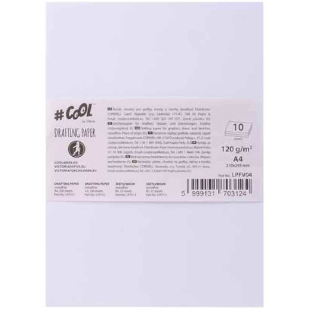 VICTORIA COOL Rajzlap famentes A4 120 g/m2 10 db - iPon.hu