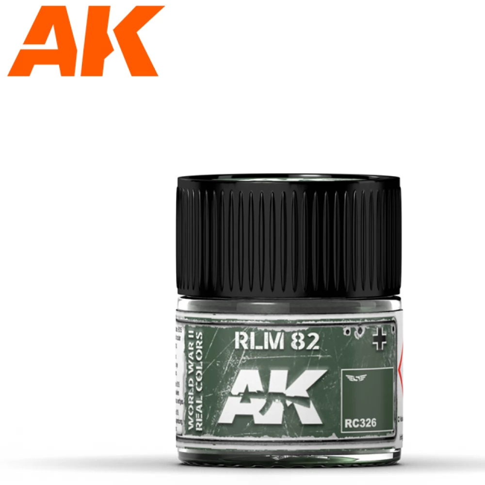 AK INTERACTIVE World War II real colors RLM 82 akril lakk festék 10ml ...