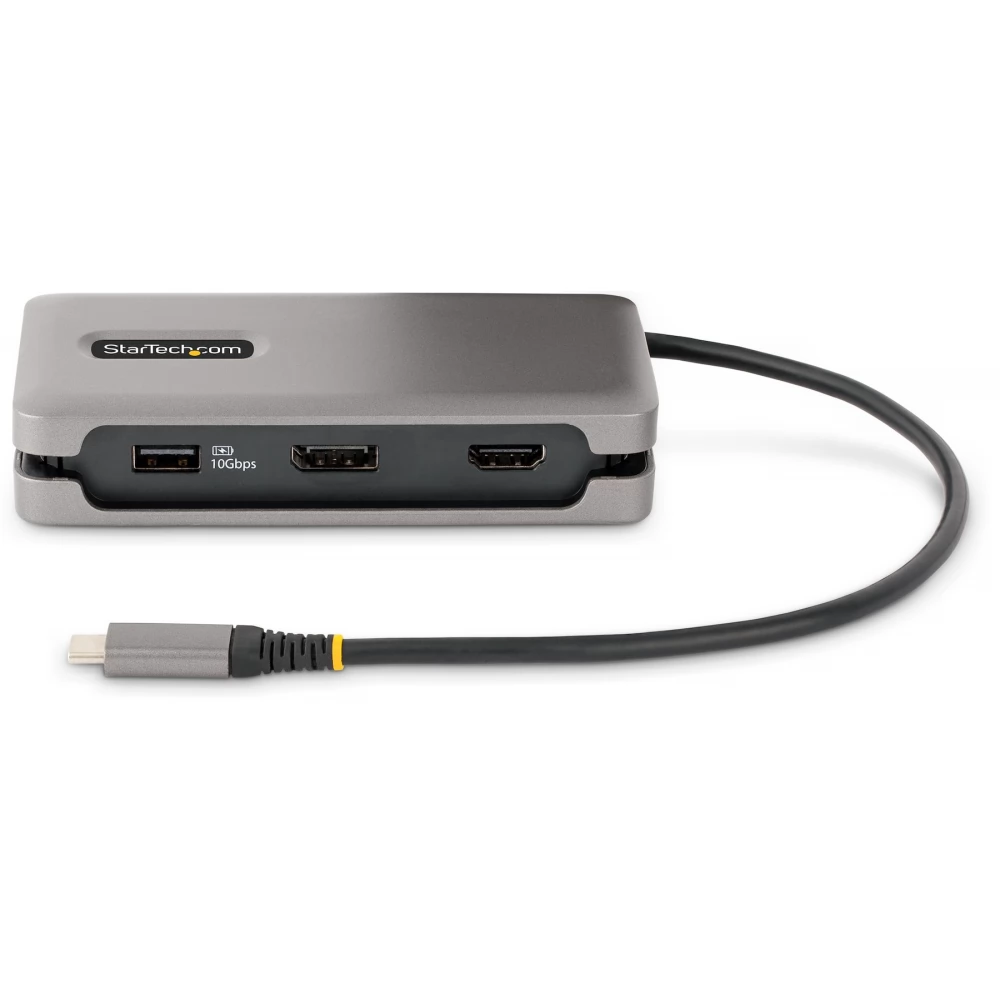 STARTECH USB-C Multiport Adapter - 4K 60Hz HDMI/DP - 3-Port USB Hub ...