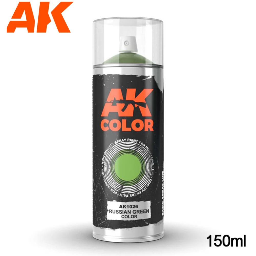 AK INTERACTIVE Russian Green Color zöld lakkfesték spray 150ml - iPon ...