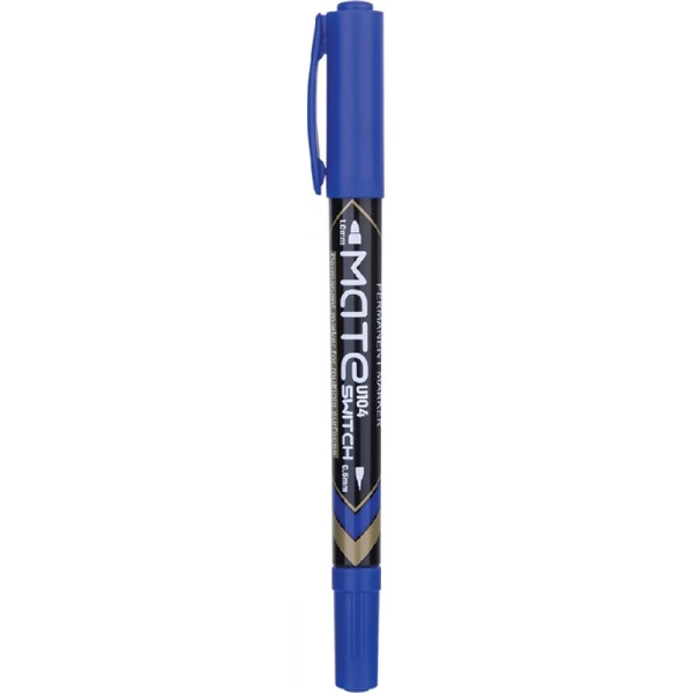 DELI Mate 2:1 0.5-1.0 mm kétvégű alcoholic marker blue - iPoncomp.com