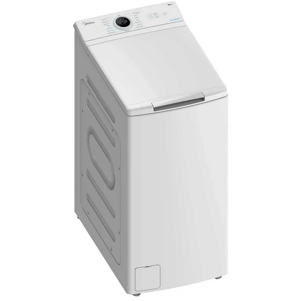 MIDEA MF100T60B/W-HU Washing machine top-loading tight 6 kg A white ...