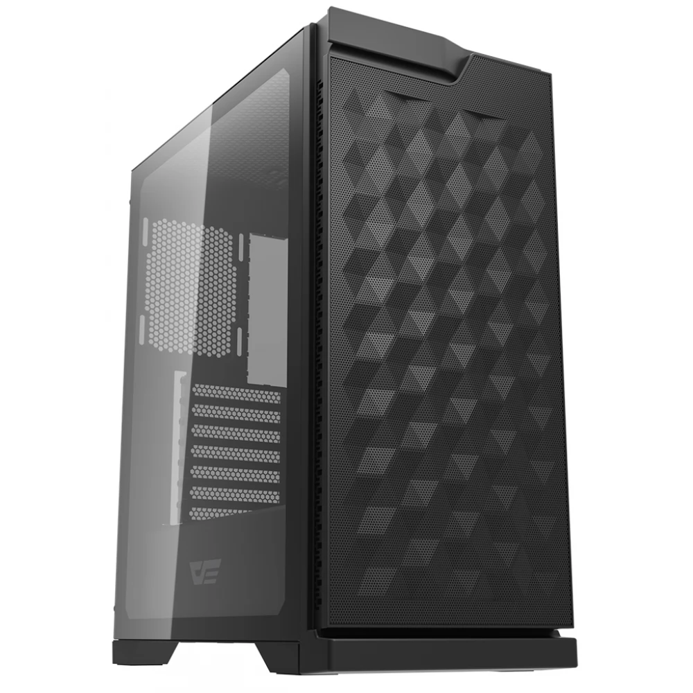 DARKFLASH DK361 TG + 4pcs fan black - iPoncomp.com