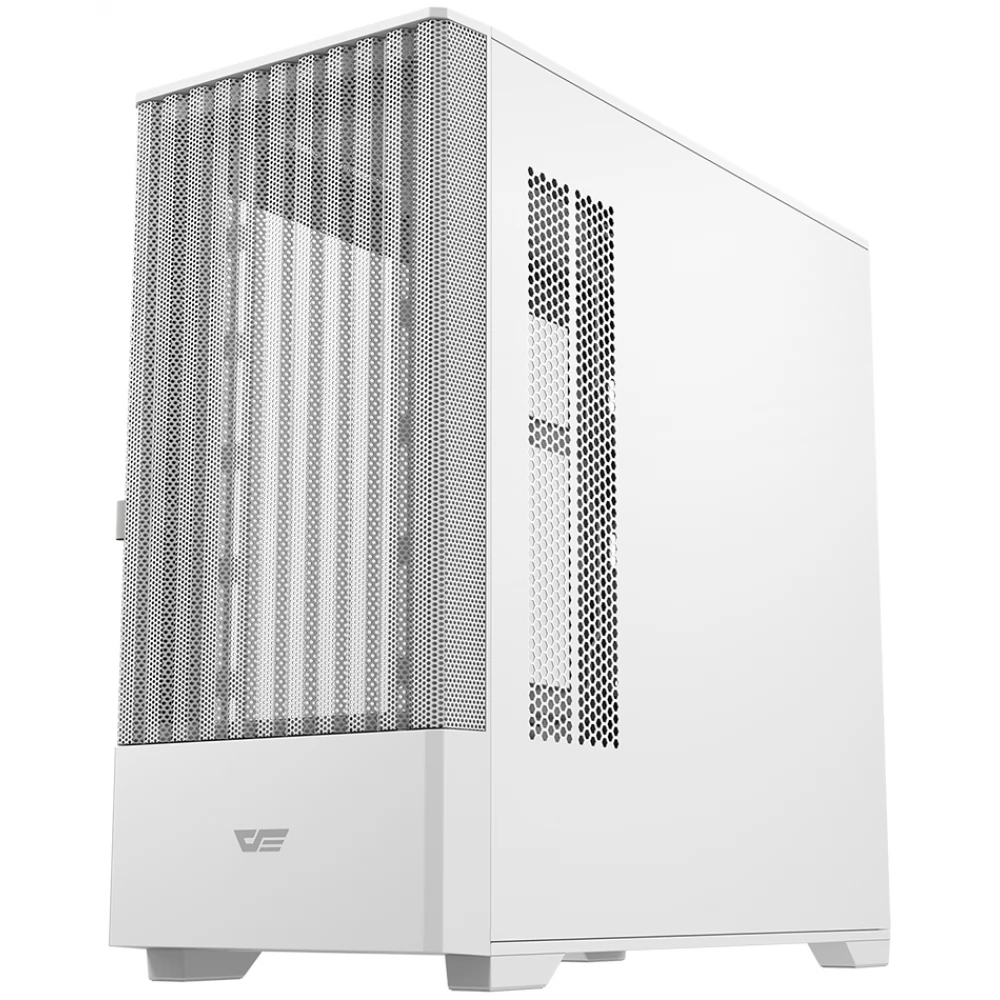 DARKFLASH DK415 TG + 2 pcs fan white - iPoncomp.com