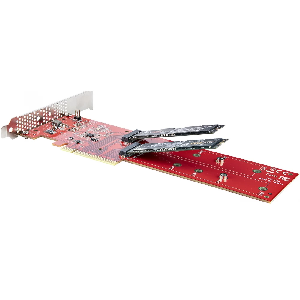 STARTECH Dual M 2 PCIe SSD Adapter Card IPon hu