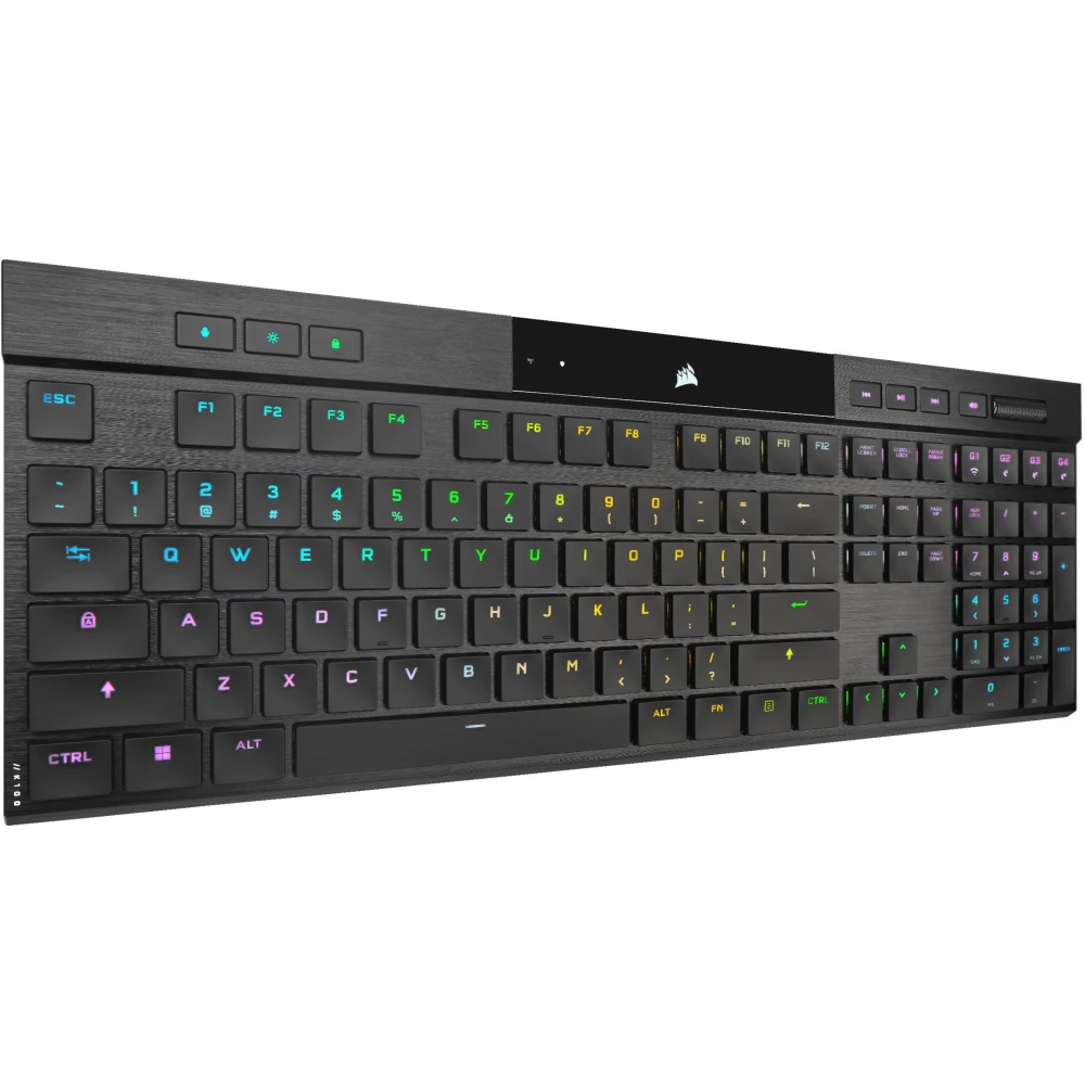 CORSAIR K100 Air Wireless RGB MX Ultra Low Profile Tactile US English ...