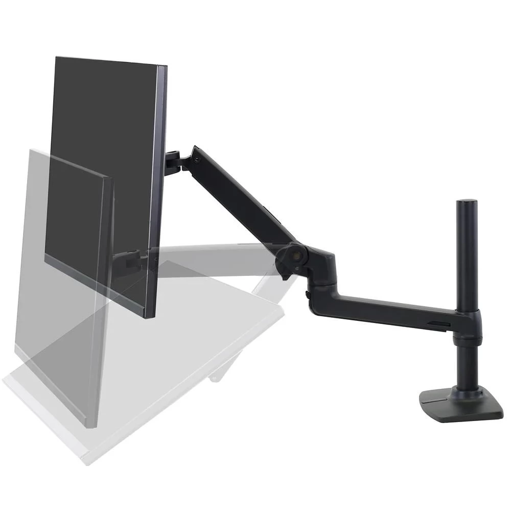 ERGOTRON LX desktop monitor kar matt black - iPoncomp.com