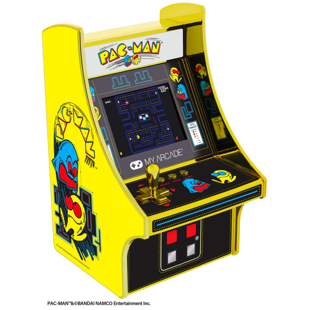 MY ARCADE Pac-Man 40th Anniversary Micro Player Retro Arcade 6.75 ...