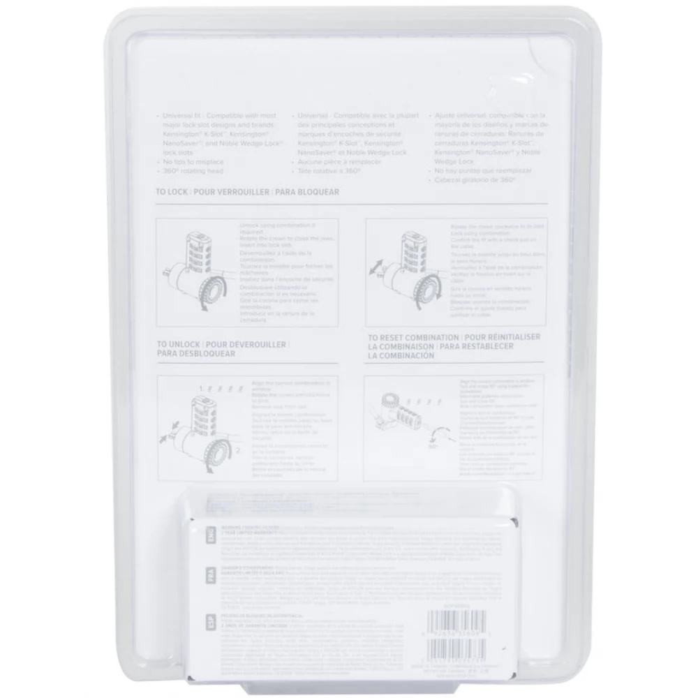 TARGUS DEFCON Ultimate Universal Resettable Combination Cable Lock with ...