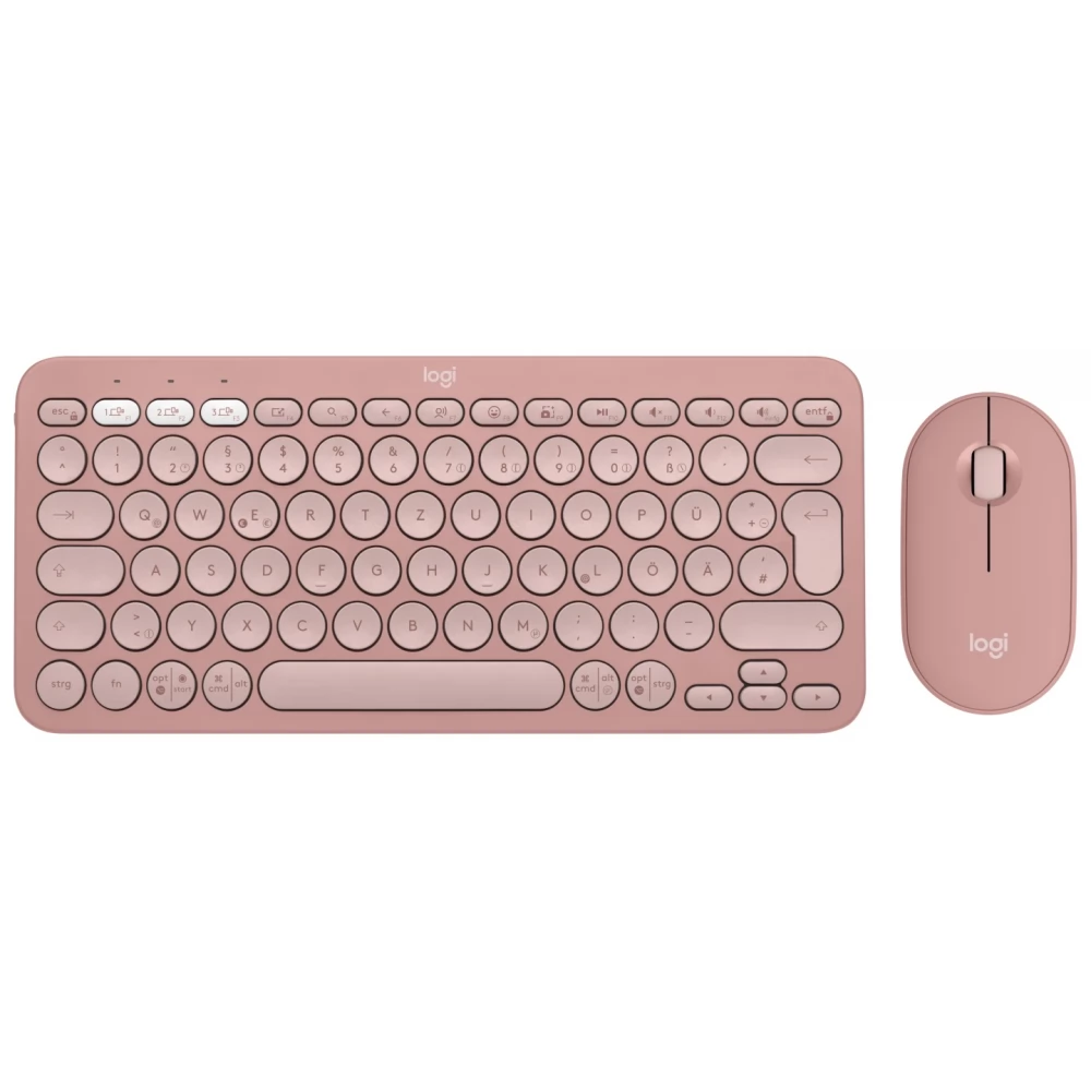 LOGITECH Pebble 2 Combo US English pink - iPoncomp.com