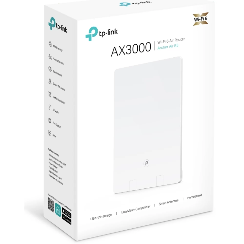TP-LINK Archer Air R5 AX3000 Dual-Band Wi-Fi 6 Air Router - iPon.ro