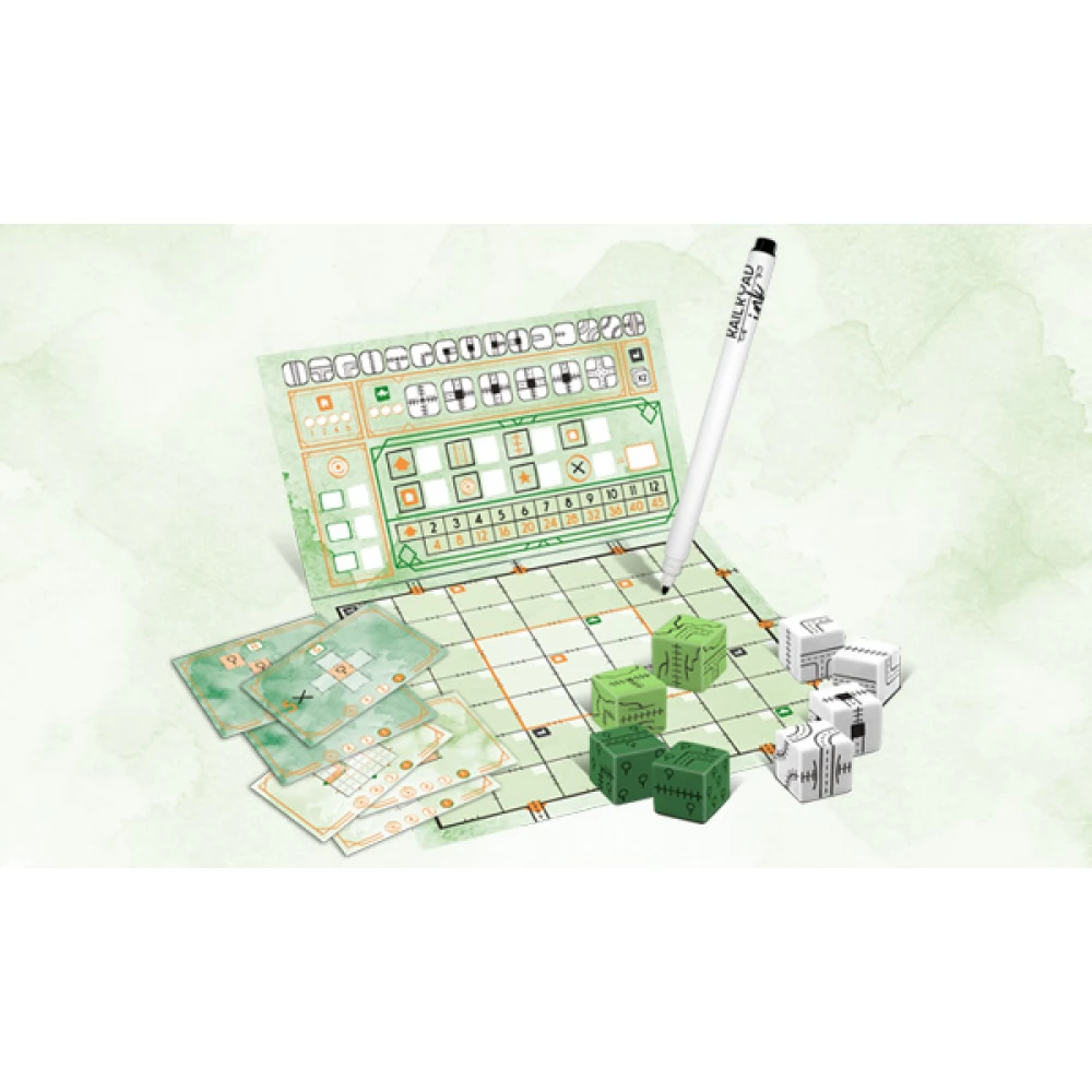 DELTA VISION Vasút line challenge board game - Bujazöld edition ...