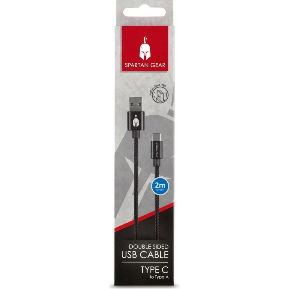 HONEYWELL Double Sided USB-A USB-C cable MULTI 2m black - iPoncomp.com