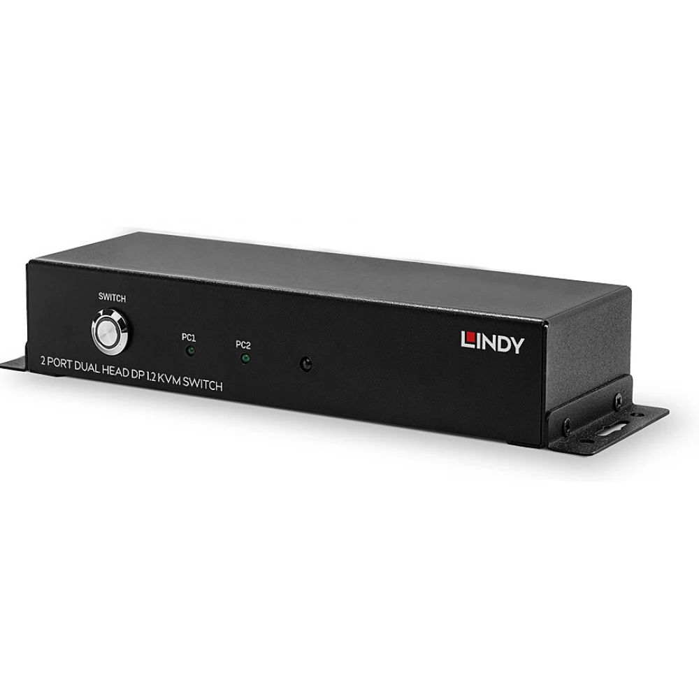 LINDY 2 Port Dual Head DisplayPort 1.2 KVM Switch - iPon.hu