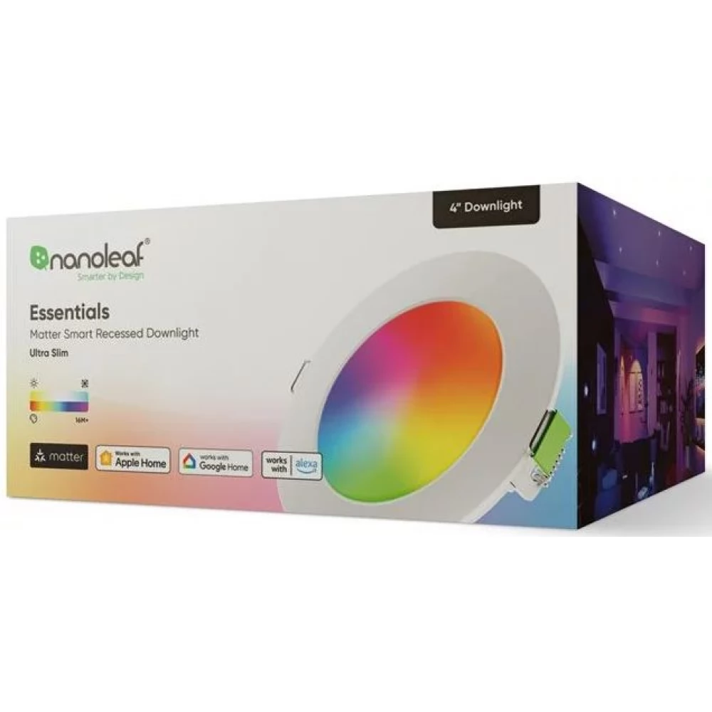 NANOLEAF Essentials Smart Downlight Matter sunk light - iPoncomp.com