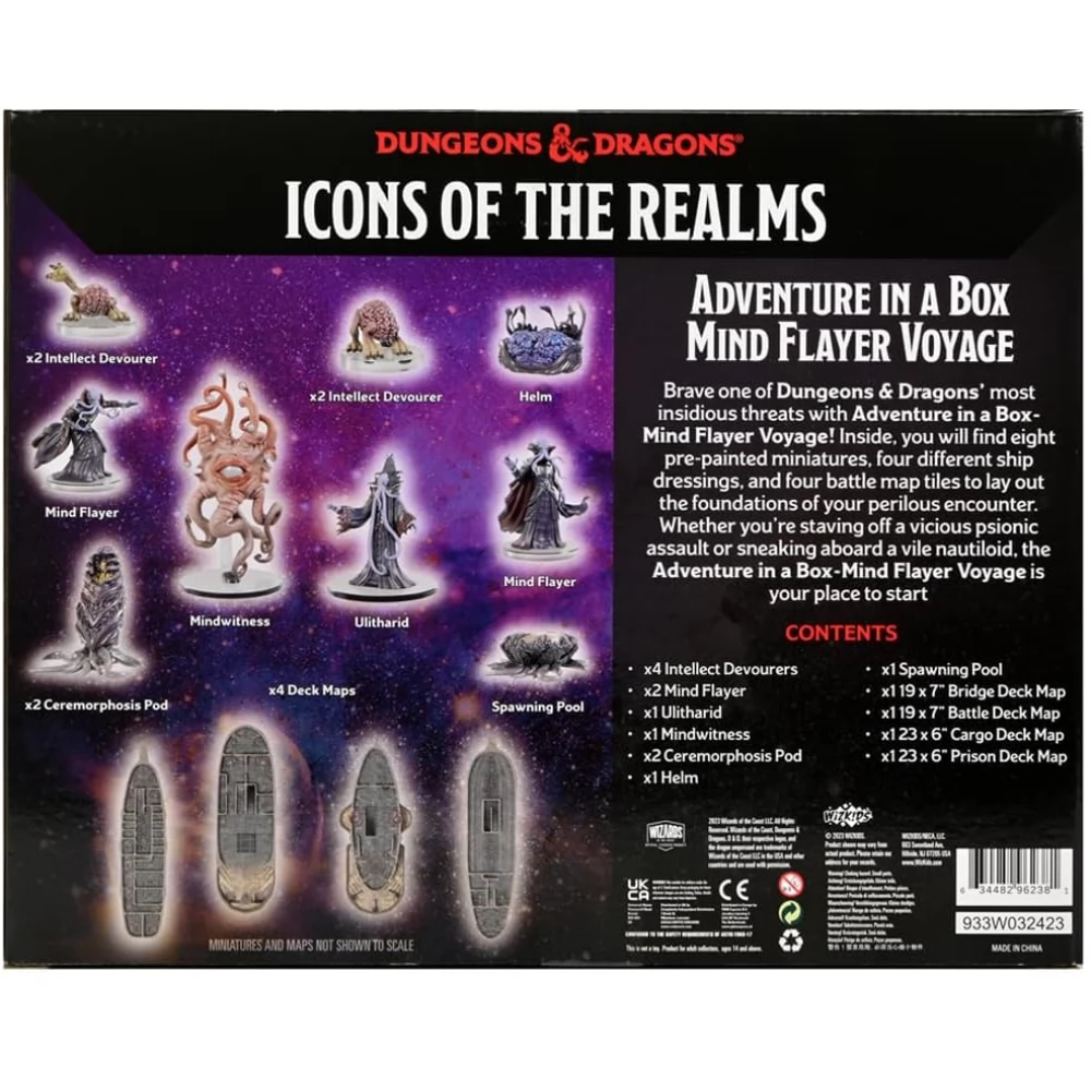 WIZK!DS D&D Icons of the Realms Adventure in a Box - Mind Flayer Voyage ...
