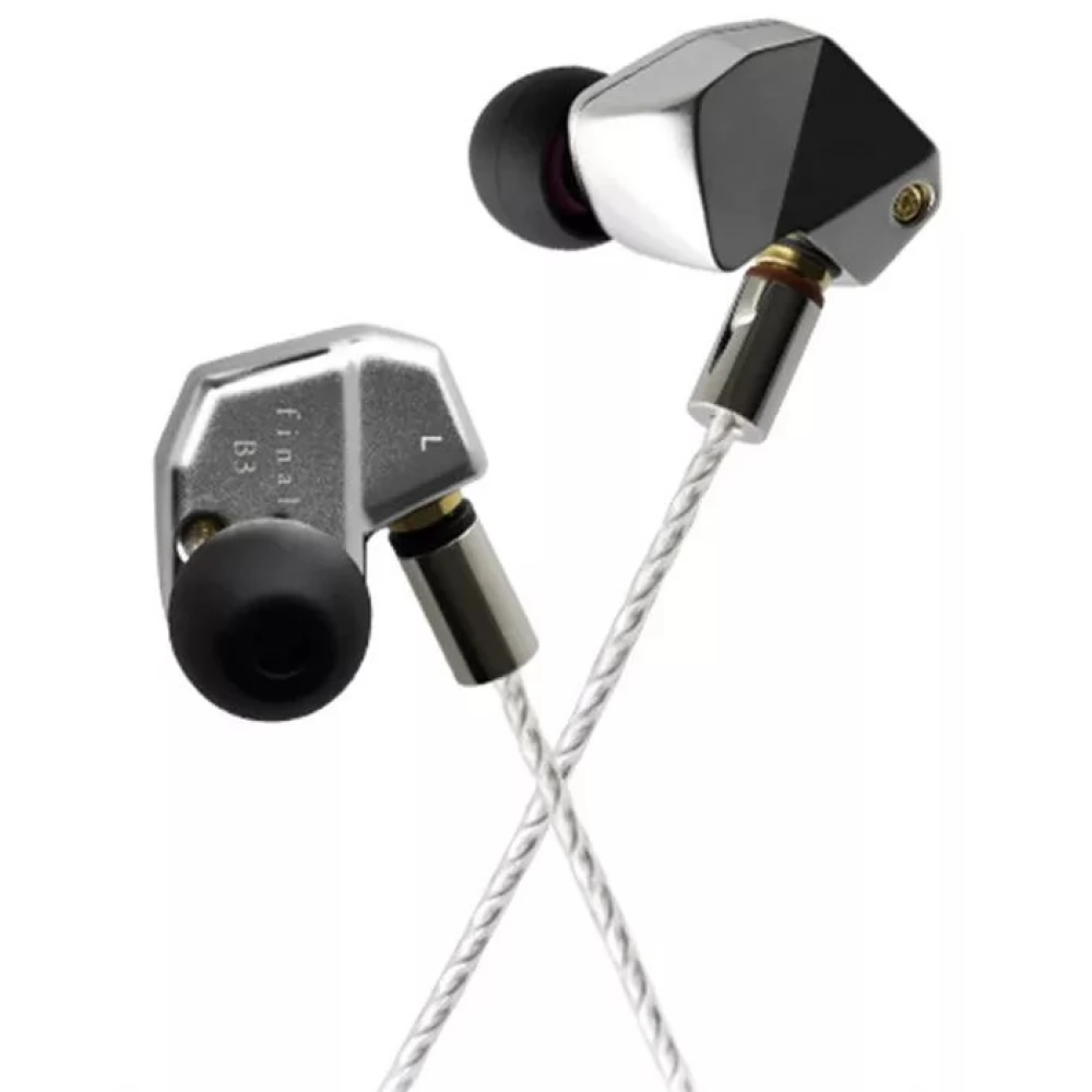 FINAL AUDIO B3 In-ear monitor fülhallgató MMCX kábellel ezüst - iPon.hu