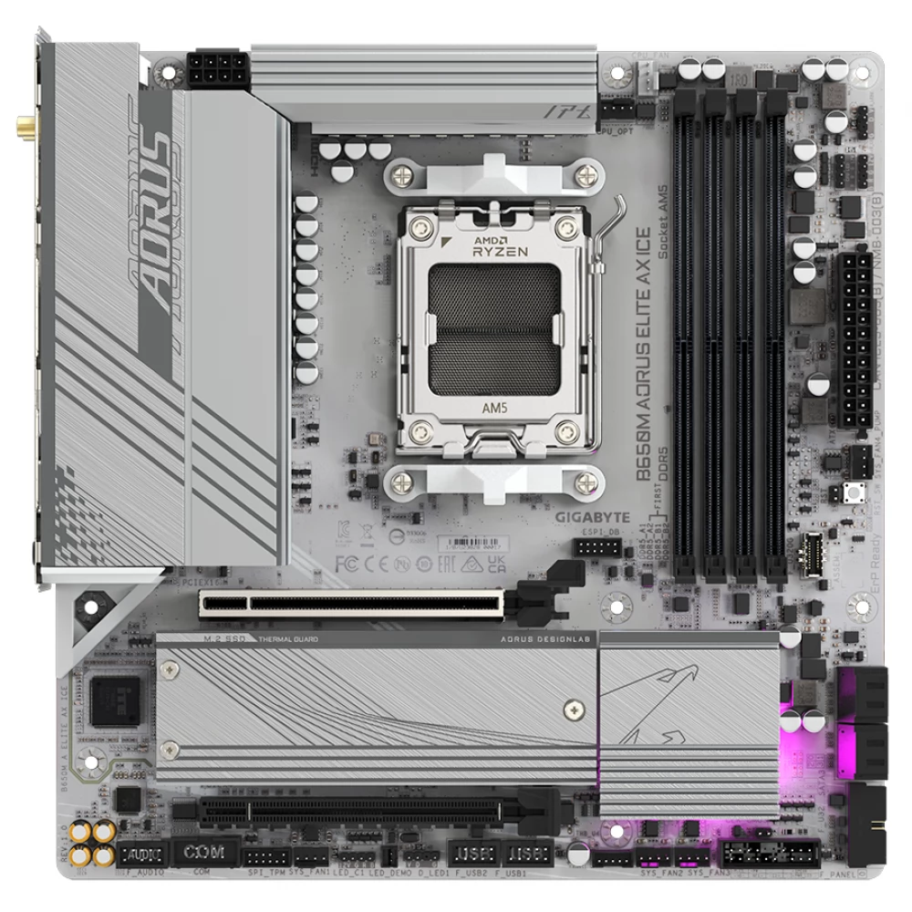 GIGABYTE B650M AORUS ELITE AX ICE - iPon.hu
