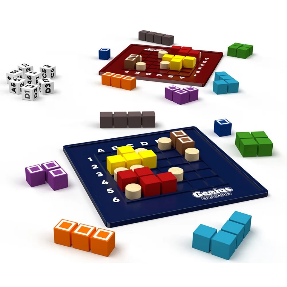 SMART GAMES Genius Square logic board game - iPoncomp.com