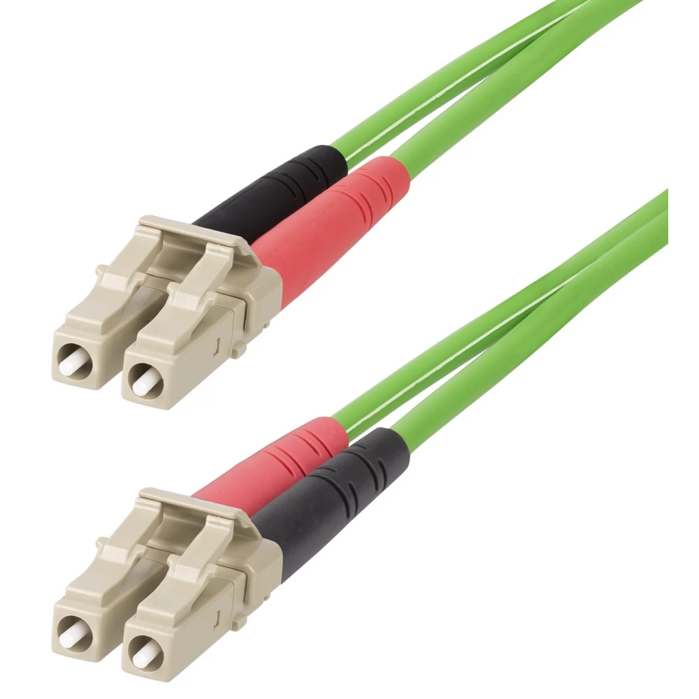 STARTECH Fiber Optic LC Connector Green 3m LCLCL-3M-OM5-FIBER ...