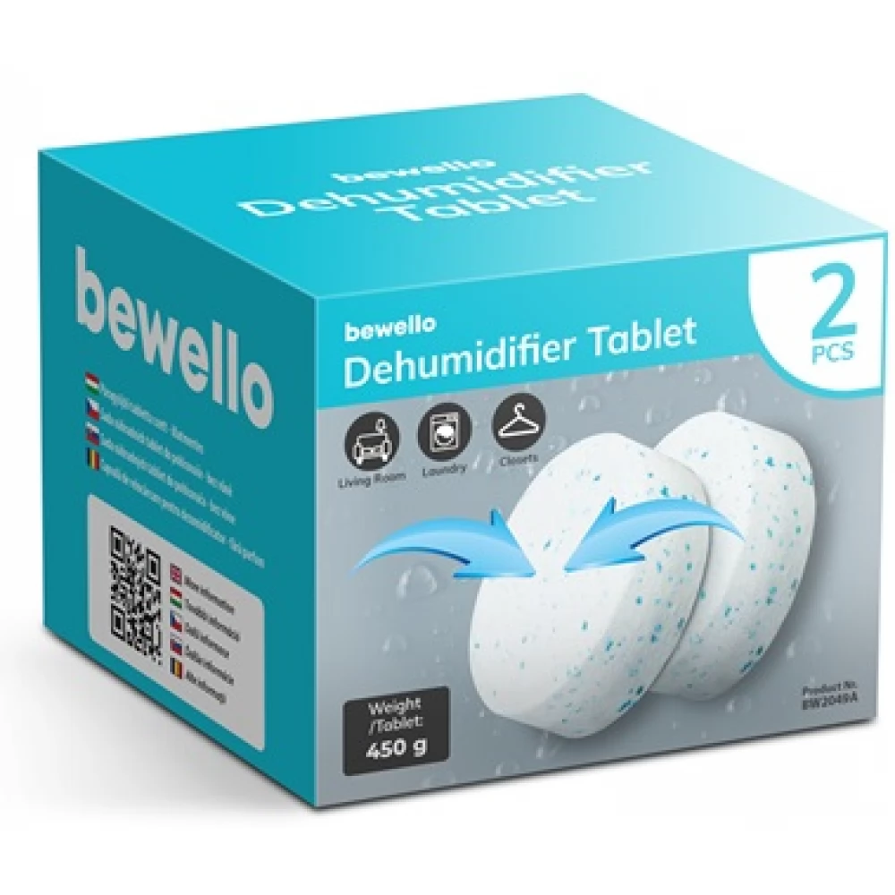 BEWELLO BW2049A Páragyűjtő tabletta szett illatmentes 2 x 450 g - iPon ...