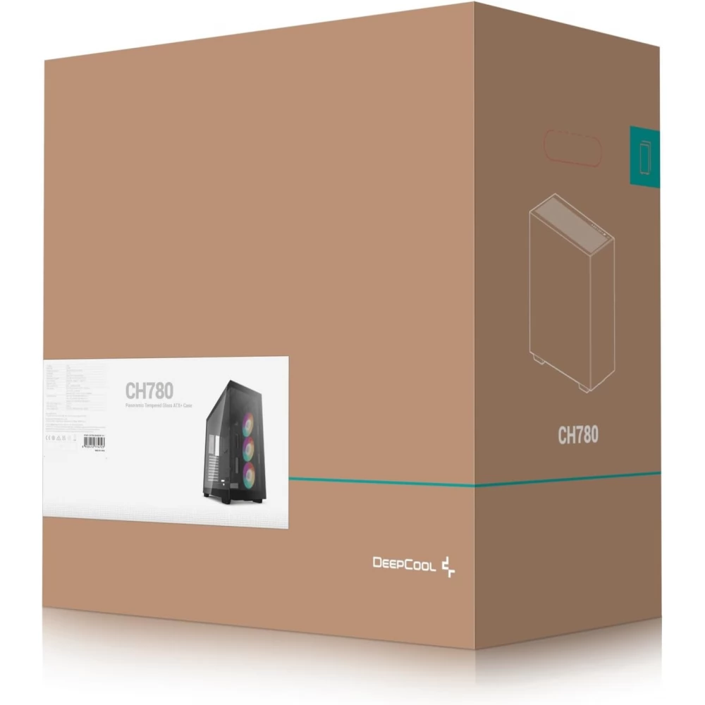 DEEPCOOL CH780 case black - iPoncomp.com