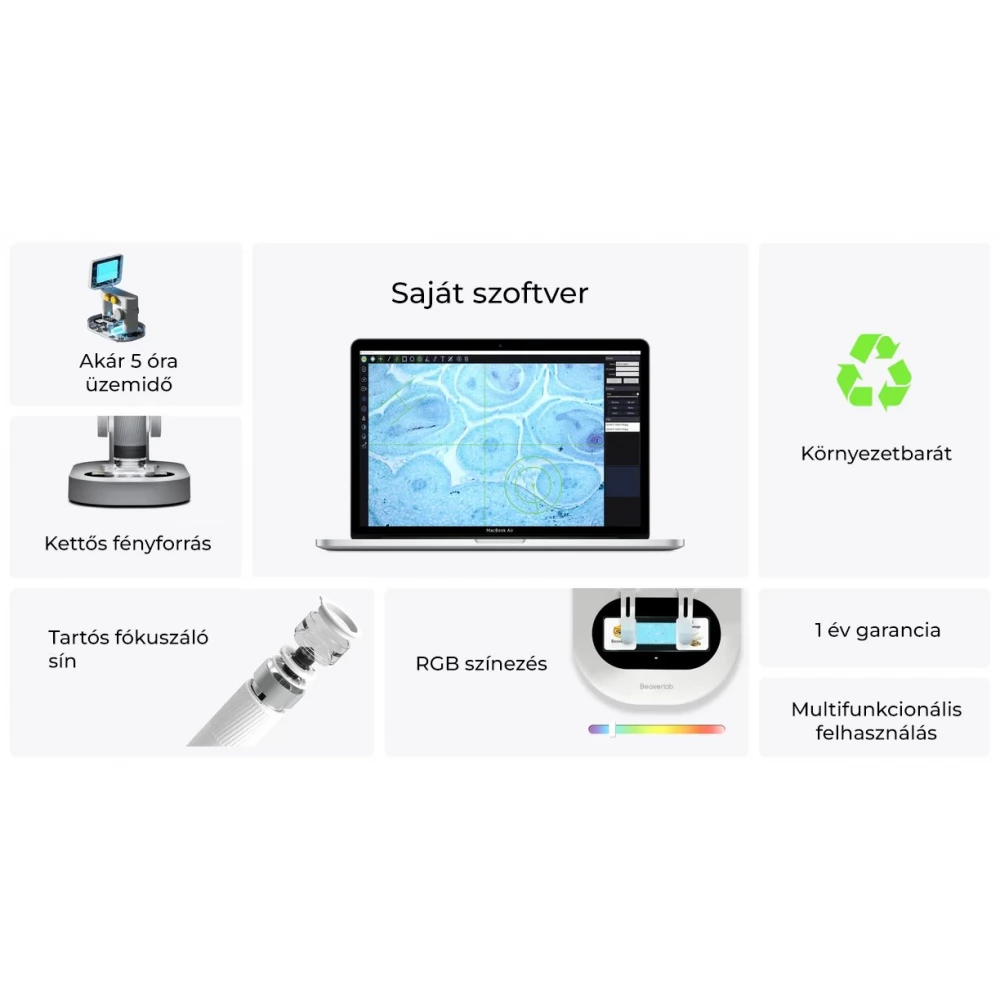 BEAVERLAB Darwin M2A digital microscope - iPoncomp.com