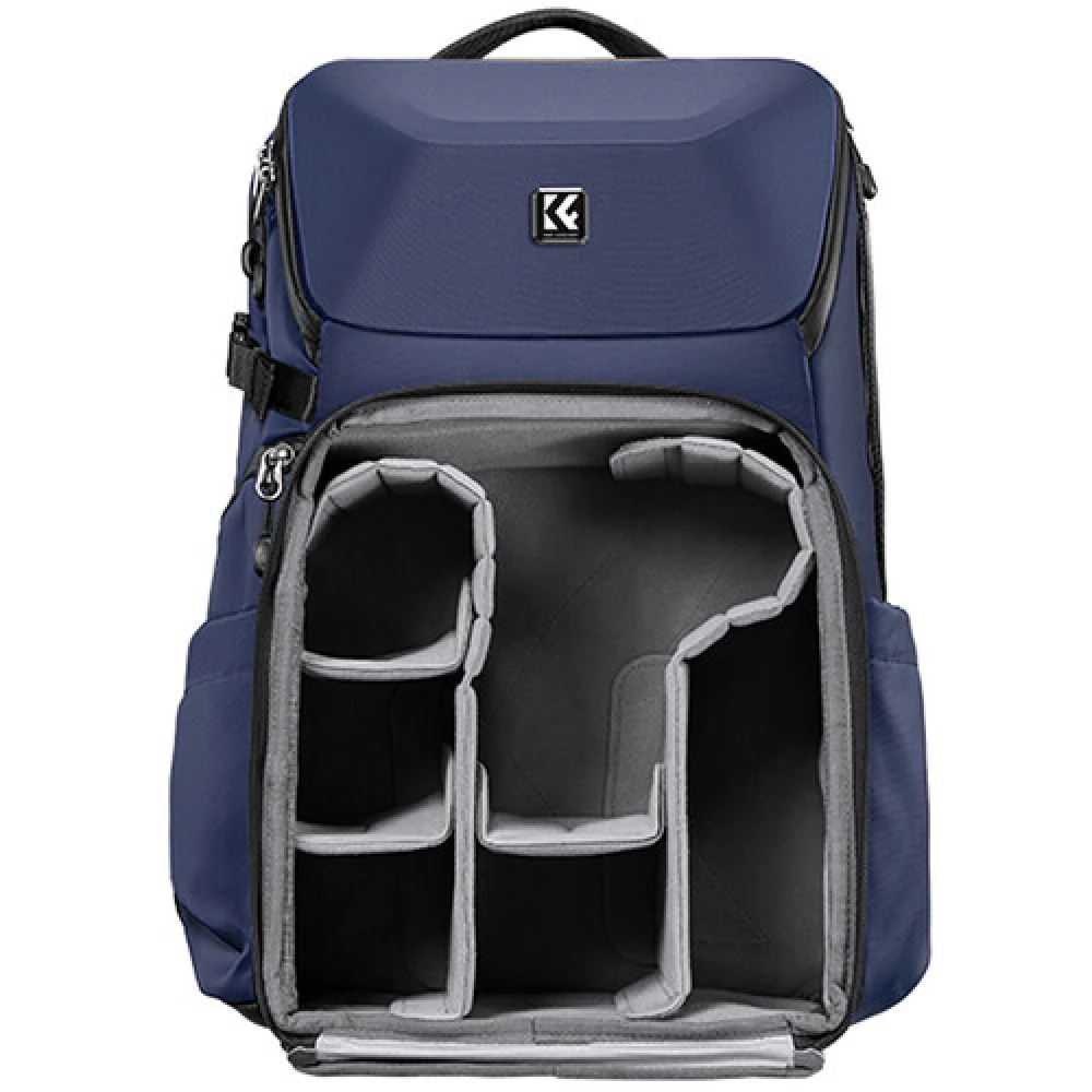 K-F CONCEPT Alpha Backpack 20L fotós hátizsák vízálló kék - iPon.hu