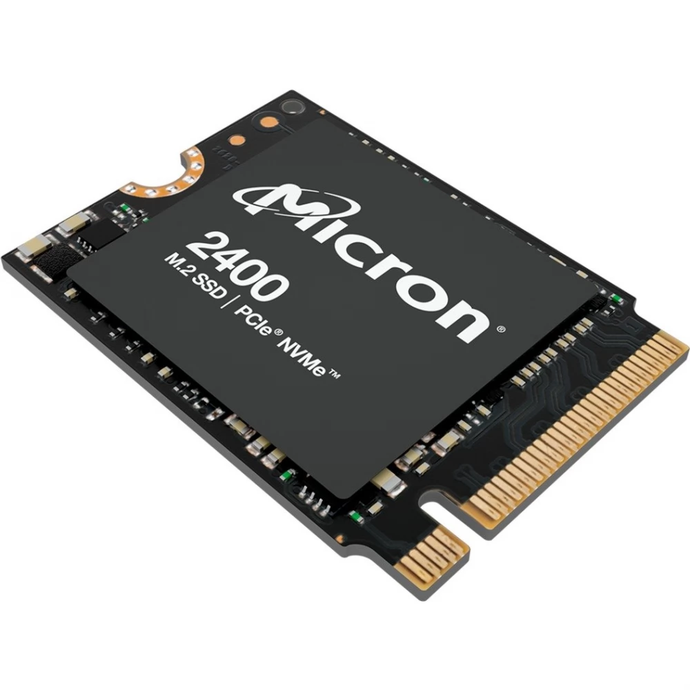 MICRON 512GB 2400 M.2 PCIe M.2 2230 QLC MTFDKBK512QFM-1BD1AABYYR ...