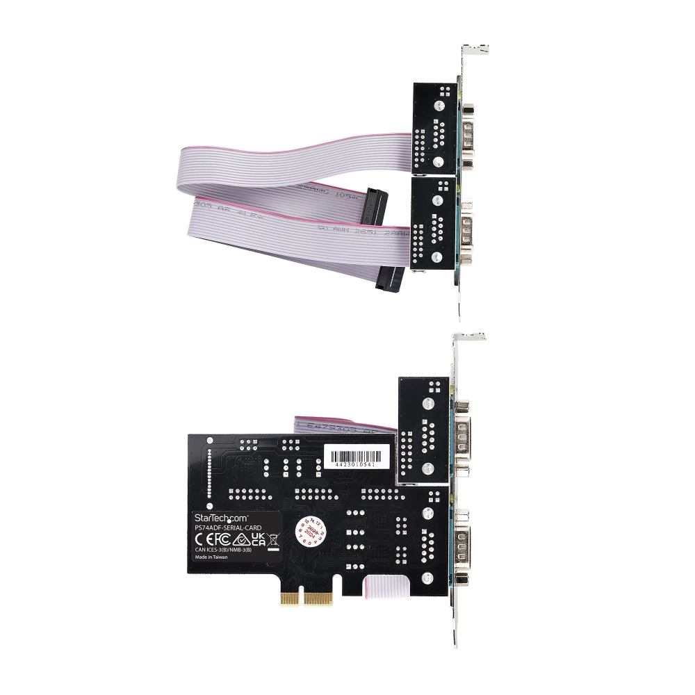 STARTECH PS74ADF-SERIAL-CARD 4-Port Serial PCIe Card - iPoncomp.com
