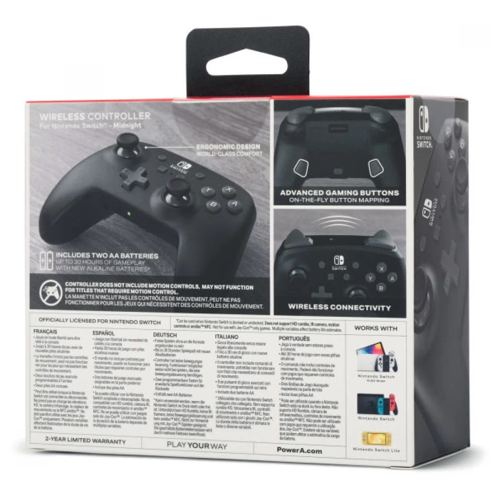 POWERA Enhanced Switch cable without controller black - iPoncomp.com